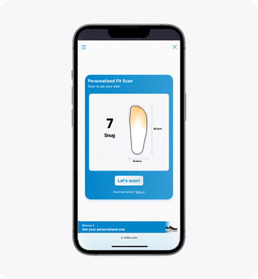 Personalised Size Recommendations | HOKA® UK