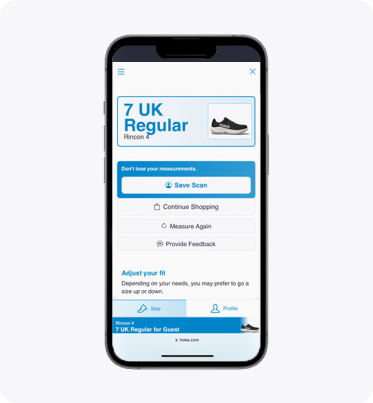 Personalised Size Recommendations | HOKA® UK