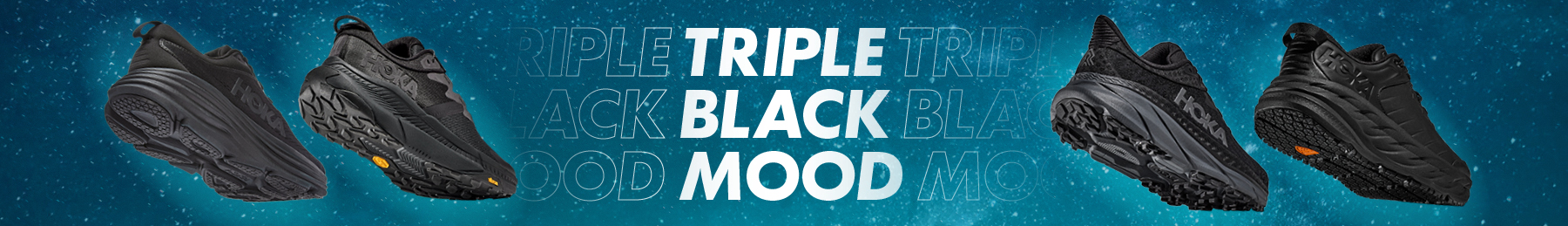 Men's Black Triple Black Shoes | Triple Black