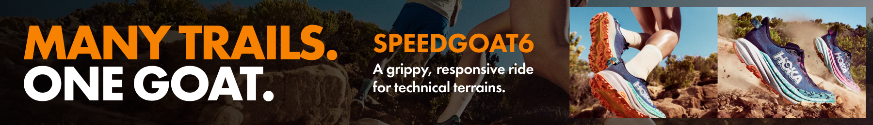 Speedgoat 6 Many Trails One Goat | HOKA® | Indonesia