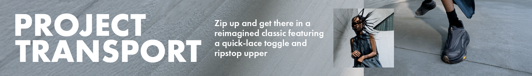 White / Cosmic Grey Project Transport | Project Transport